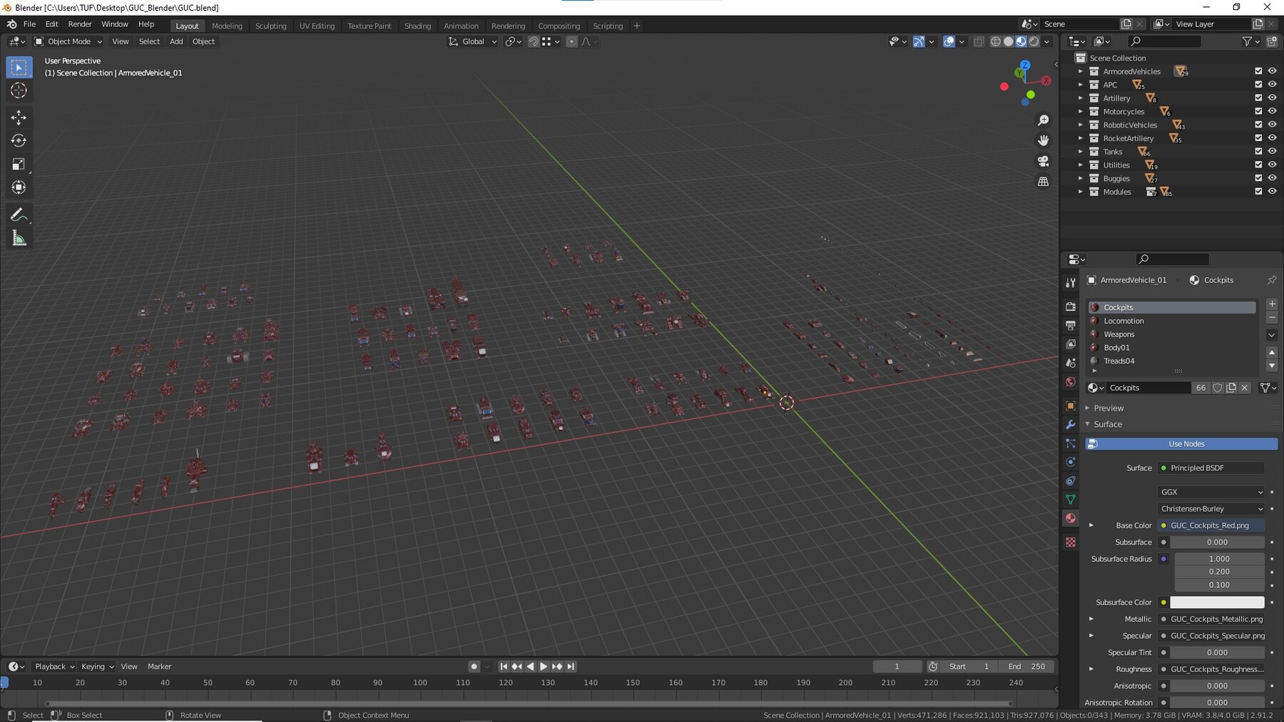 ArtStation - Sci-Fi Ground Units and Tanks Creator | Game Assets