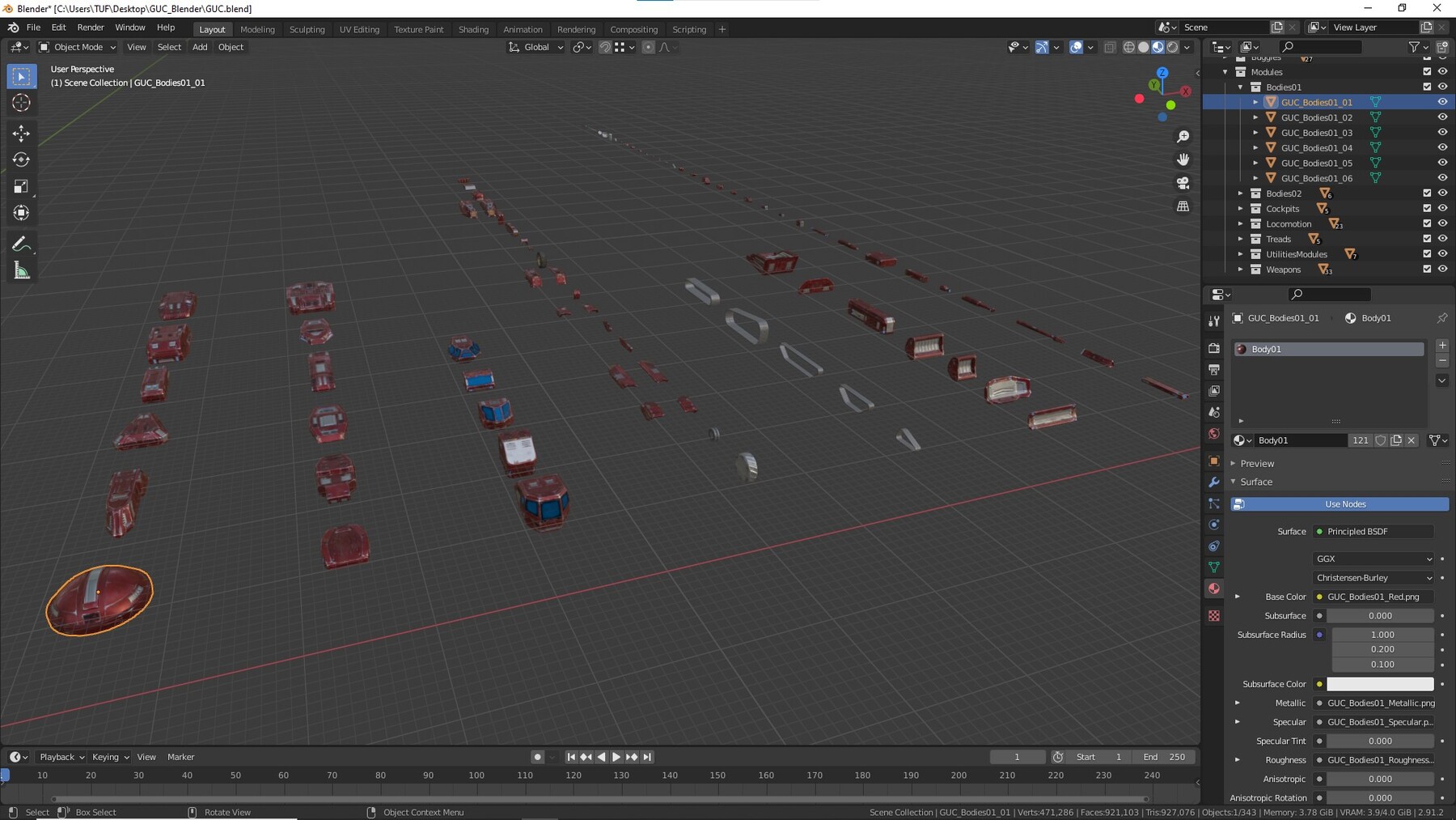 ArtStation - Sci-Fi Ground Units and Tanks Creator | Game Assets
