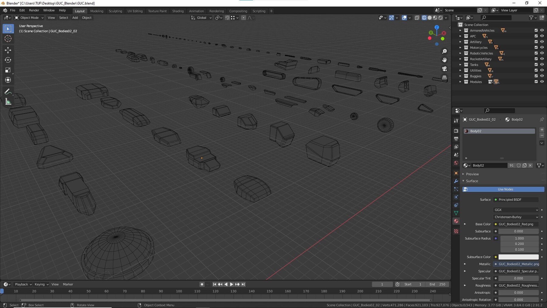 ArtStation - Sci-Fi Ground Units and Tanks Creator | Game Assets