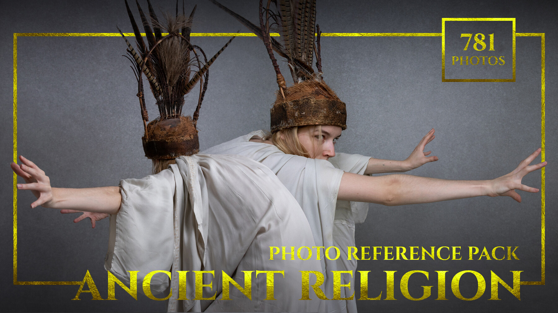 Satine Zillah - Ancient Religion- Photo Reference Pack For Artists- 781 ...