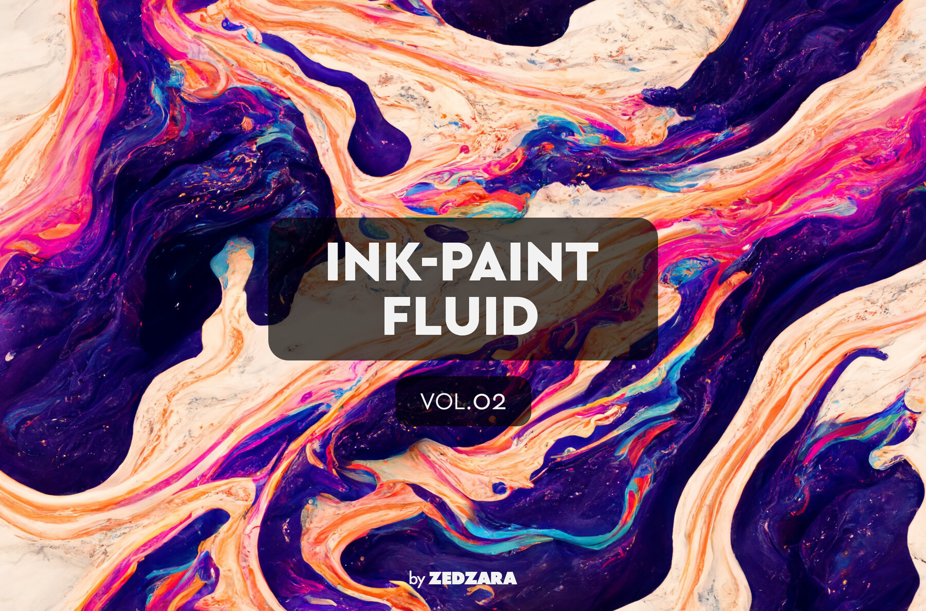 ArtStation - Ink-Paint Fluid Textures VOL.o2 // Generated Overlay ...