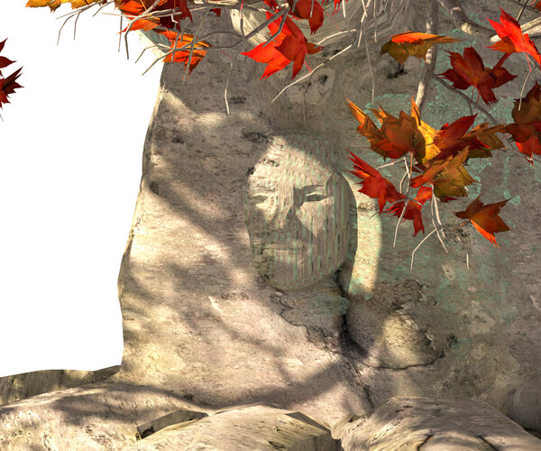 ArtStation - House of Dragons Winterfell Tree | Resources