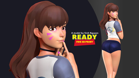 ArtStation - D.Va - Fanart | Resources