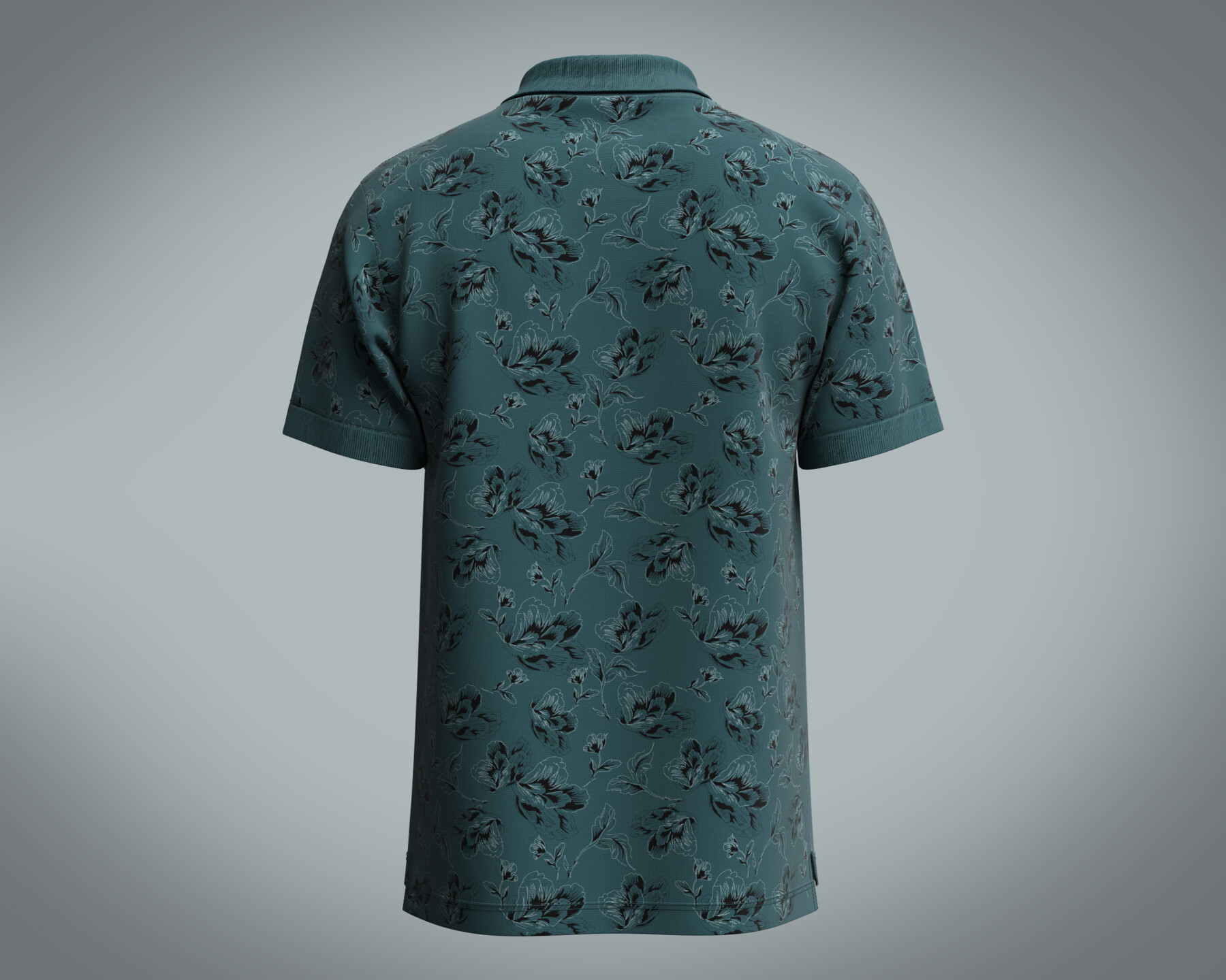ArtStation - Men's Green Polo Shirt | Resources