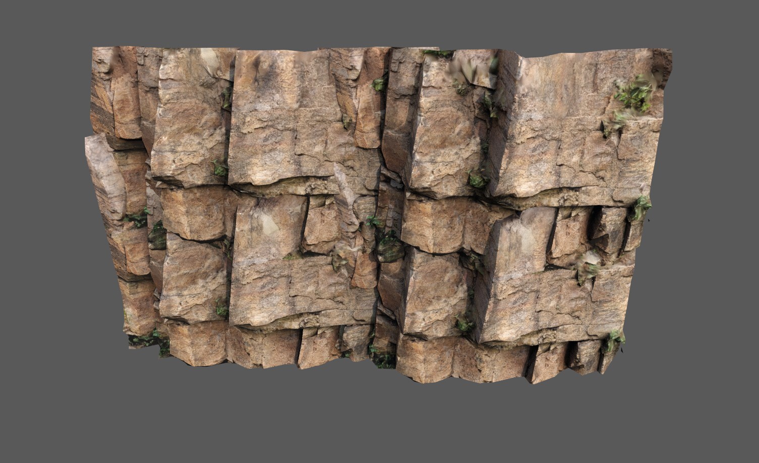 ArtStation - Stone Cliff Low Poly | Resources