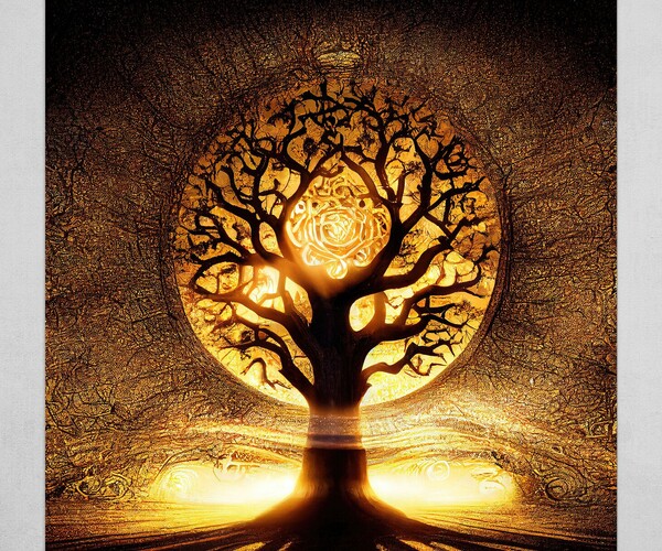 ArtStation - Tree of Life Downloadable Print, Stunning Art, Large ...