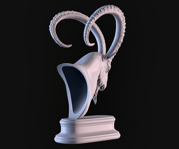 ArtStation - Ibex Head | Resources