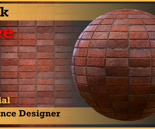 ArtStation - Brick - VOL 02 - Free | Game Assets