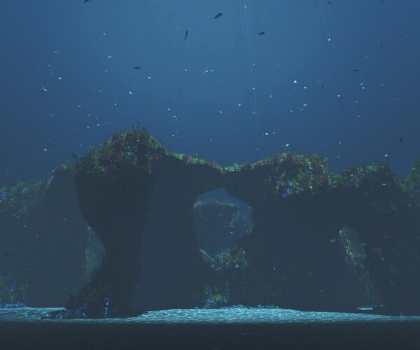 ArtStation - Underwater reefs | Game Assets