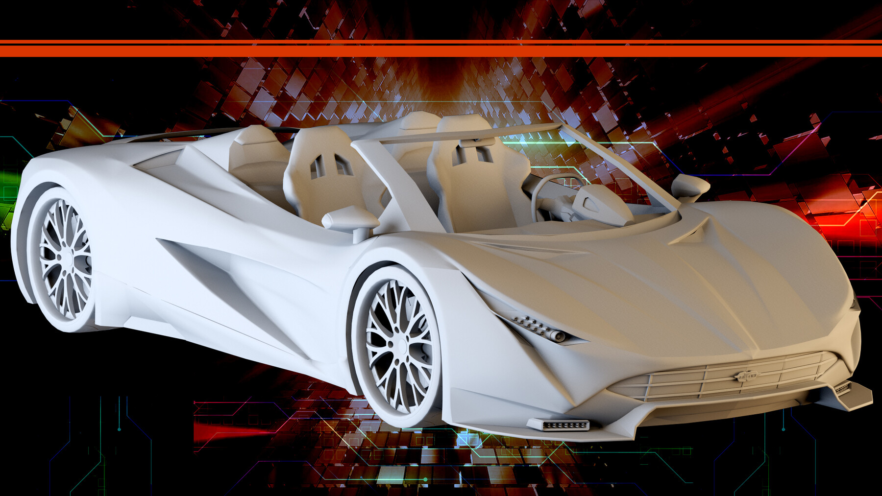 ArtStation - 13- Racing Cars- Vol 01- 3d models-max.fbx.obj | Game Assets