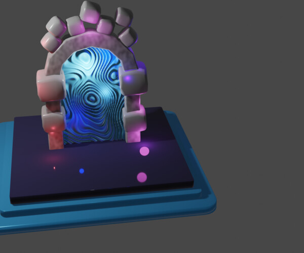 ArtStation - magic portal 3d | Resources