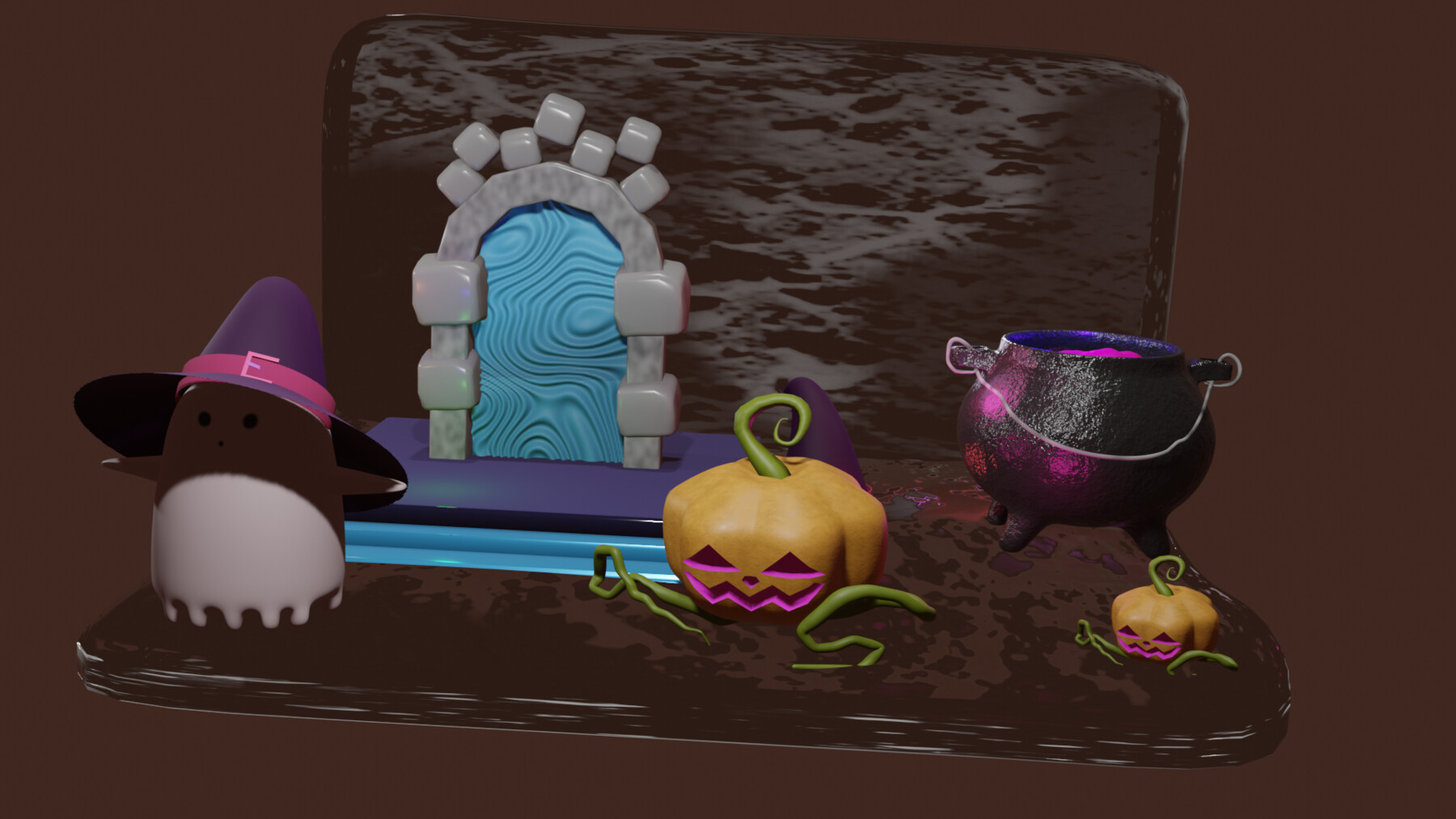 ArtStation - 3D Halloween Model Pack | Resources