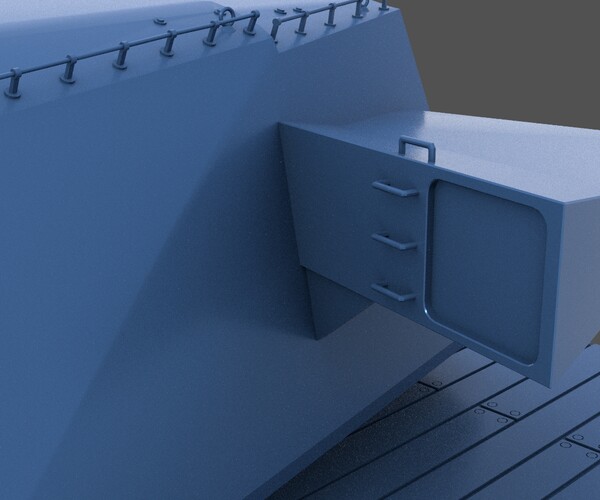 ArtStation - Yamato Type94 main turret - 1/72 scale - 3D PRINTING ...