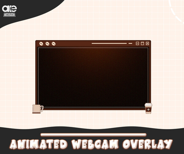 ArtStation - Animated Stream Package Overlay Coffee Lovers, Café Twitch ...