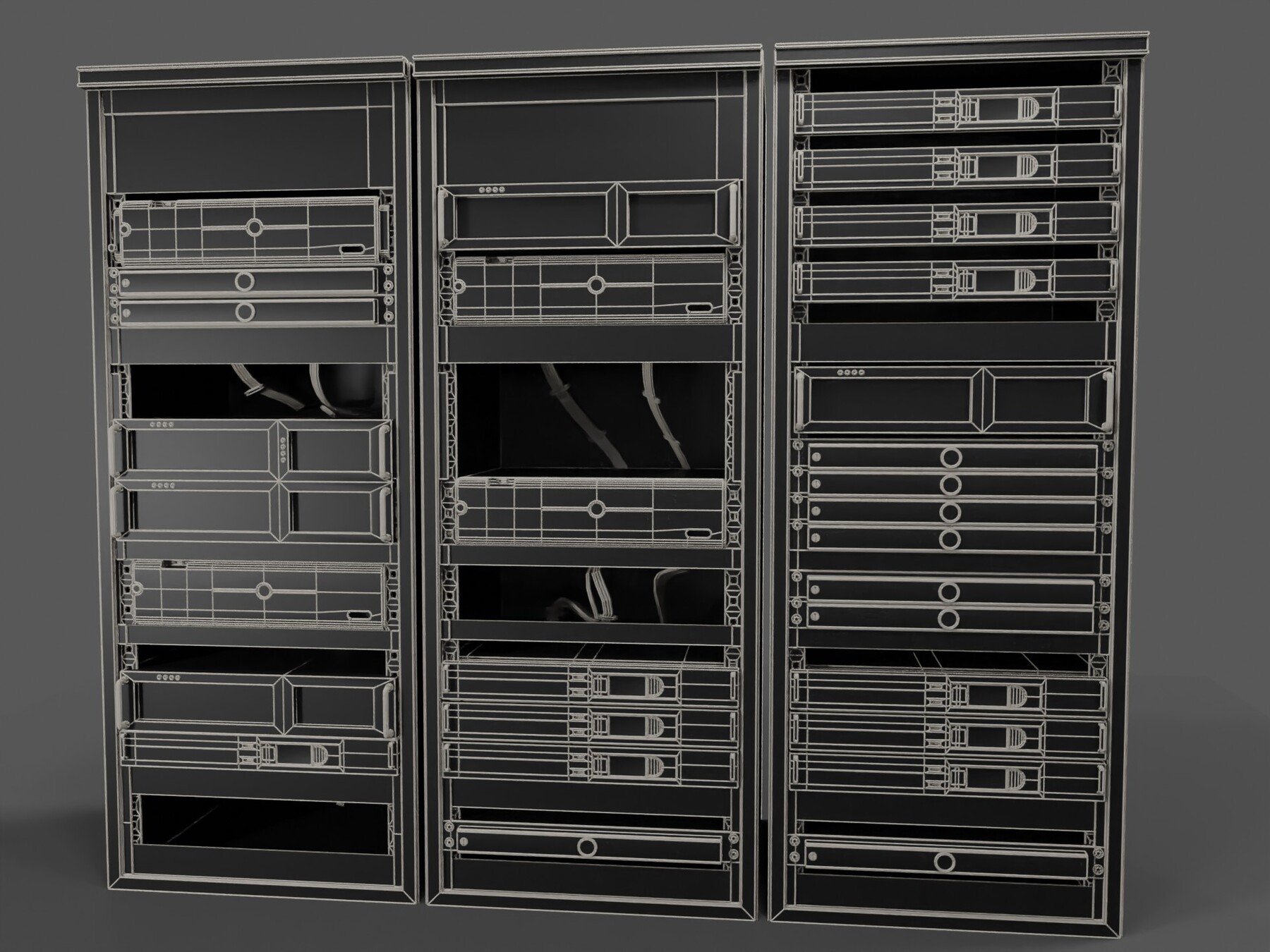 ArtStation - computer servers | Game Assets