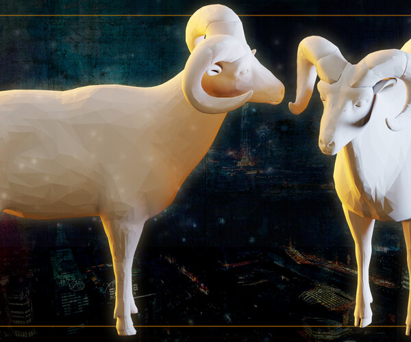 ArtStation - 10 Male Characters_ 3 Free Animals_ 3d model | Game Assets