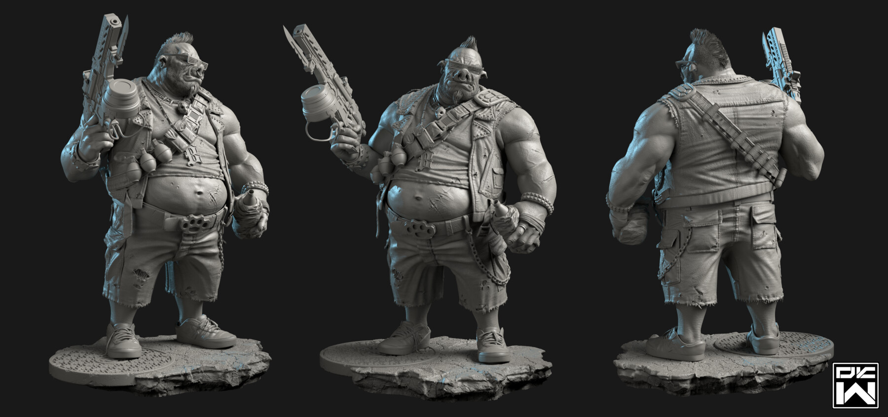 ArtStation - Bebop (Printable STL) | Resources