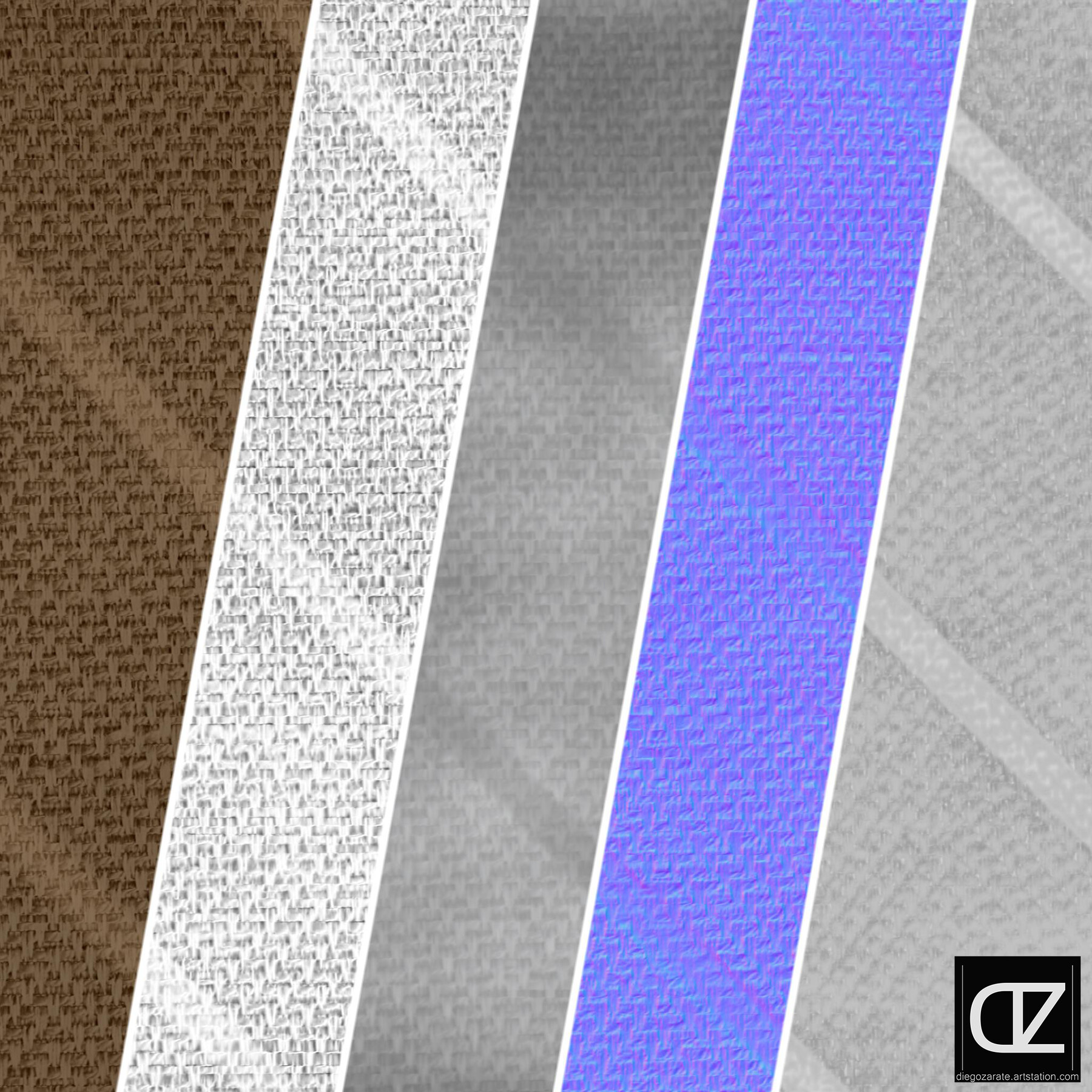 ArtStation - PBR - RUSTIC FABRIC - 4K MATERIAL | Resources