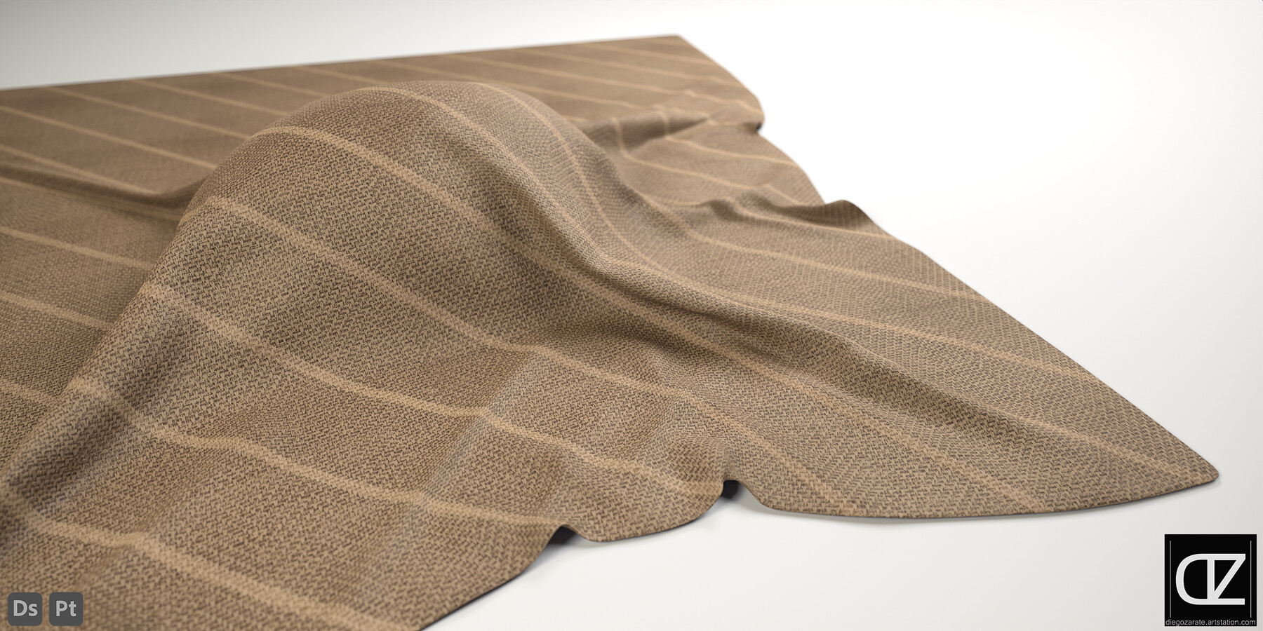 ArtStation - PBR - RUSTIC FABRIC - 4K MATERIAL | Resources