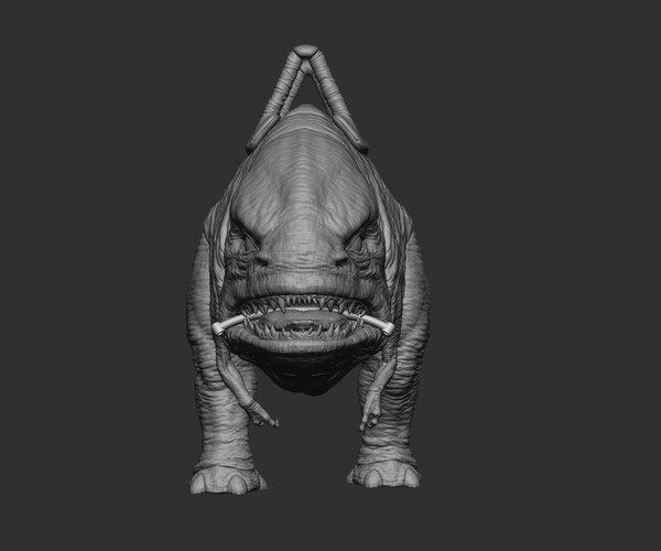 ArtStation - Bluurg Mount 1/18th Scale Model and Print-Ready Files ...