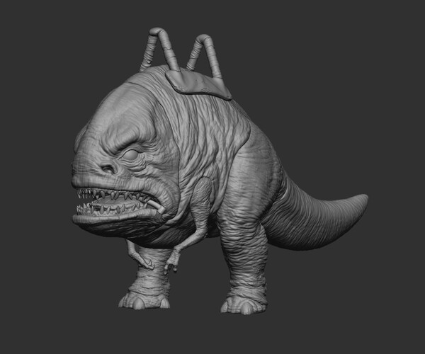 ArtStation - Bluurg Mount 1/18th Scale Model and Print-Ready Files ...