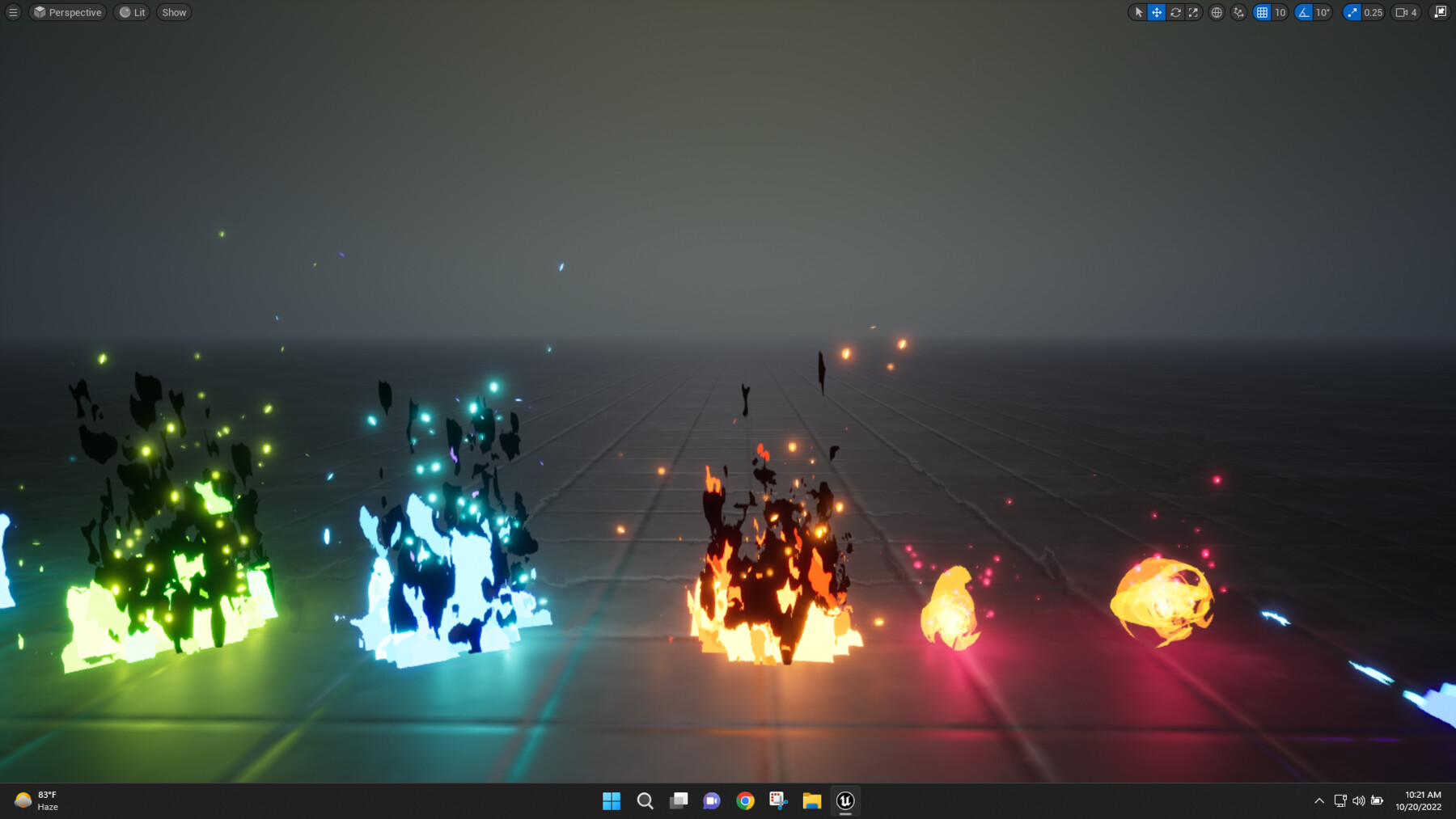 ArtStation - Unreal engine 5 Stylized Fire | Download file | Game Assets