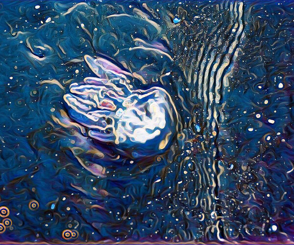 ArtStation - Jelly fish in the galaxy | Artworks