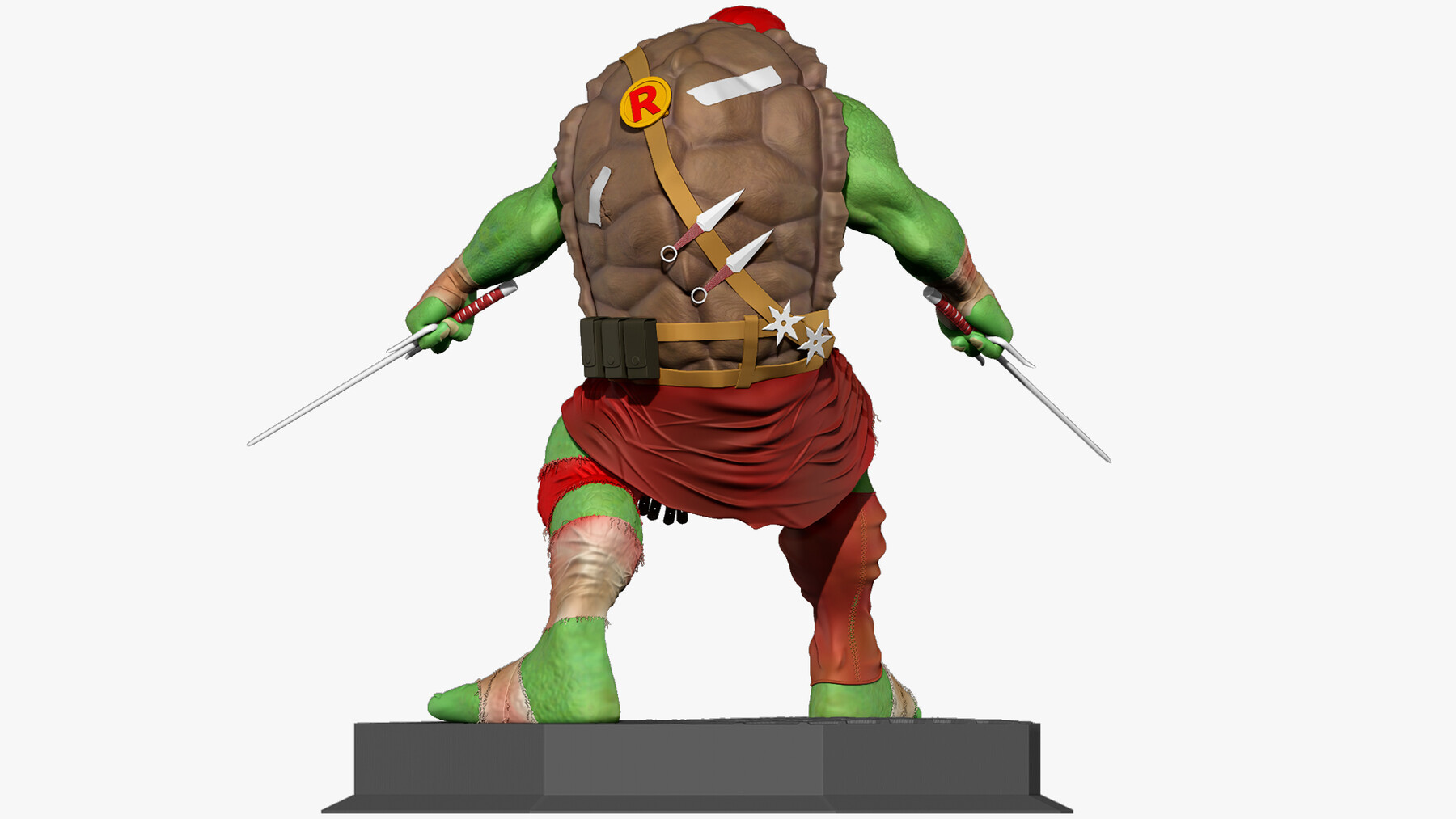 ArtStation - TMNT Raphael ready for 3d printing | Resources