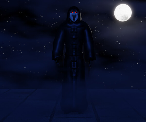 ArtStation - SCP-049 3D model | Game Assets