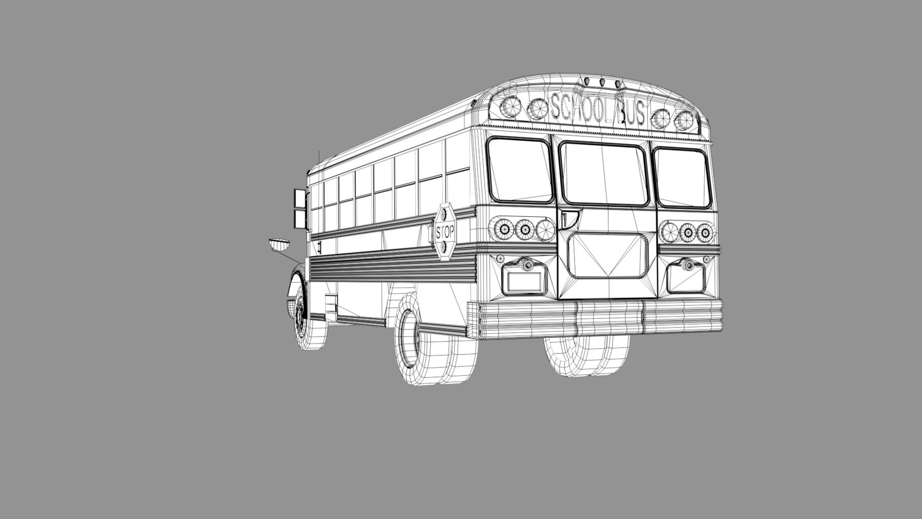 ArtStation - School Bus | Resources