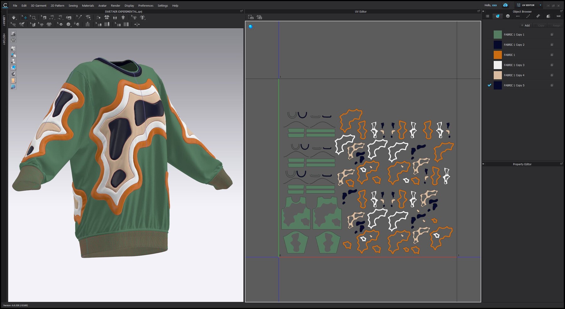 ArtStation - Streetwear Experimental Sweater #004 - Clo 3D / Marvelous ...