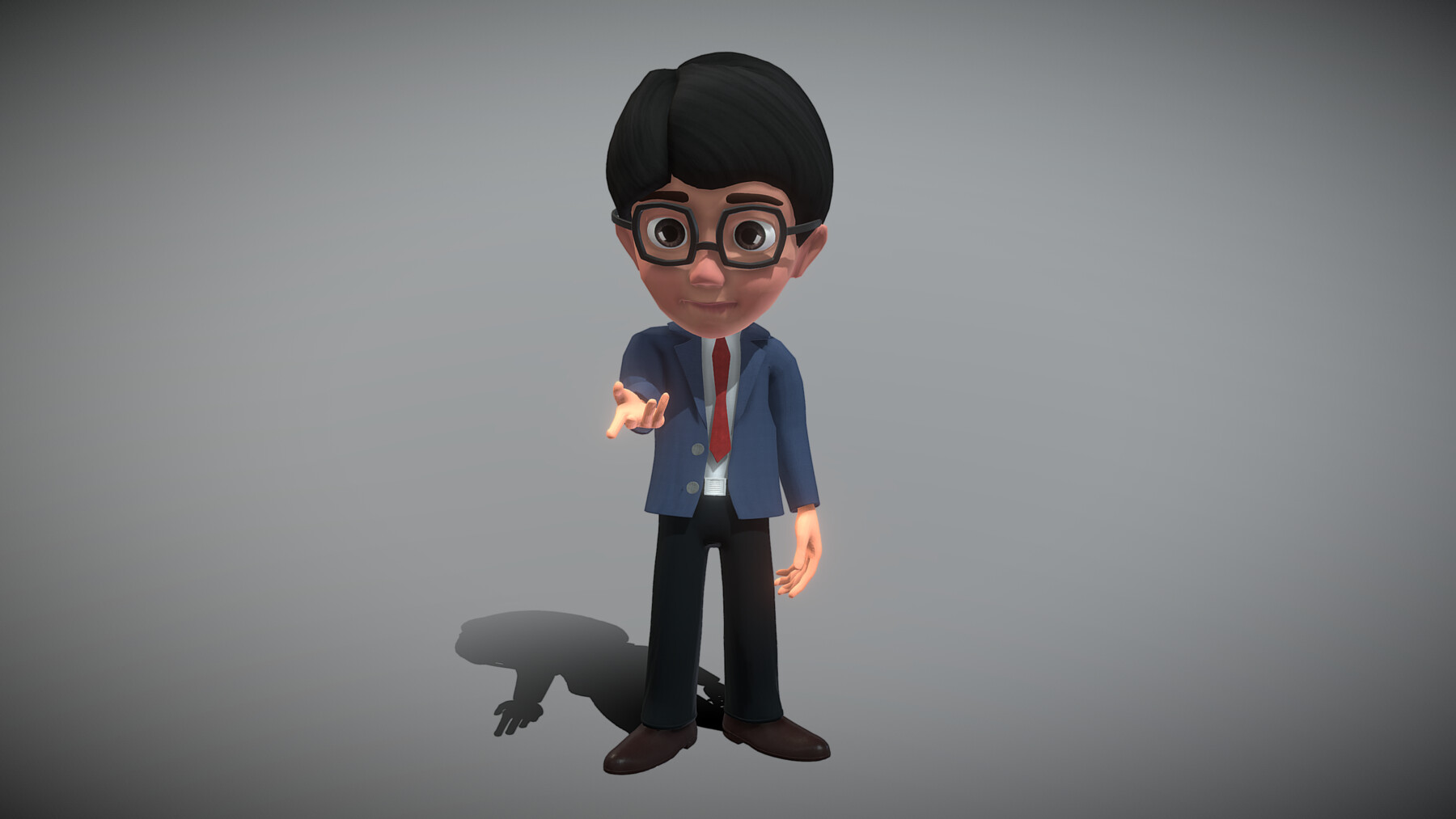 ArtStation - Cartoon Young Man | Game Assets