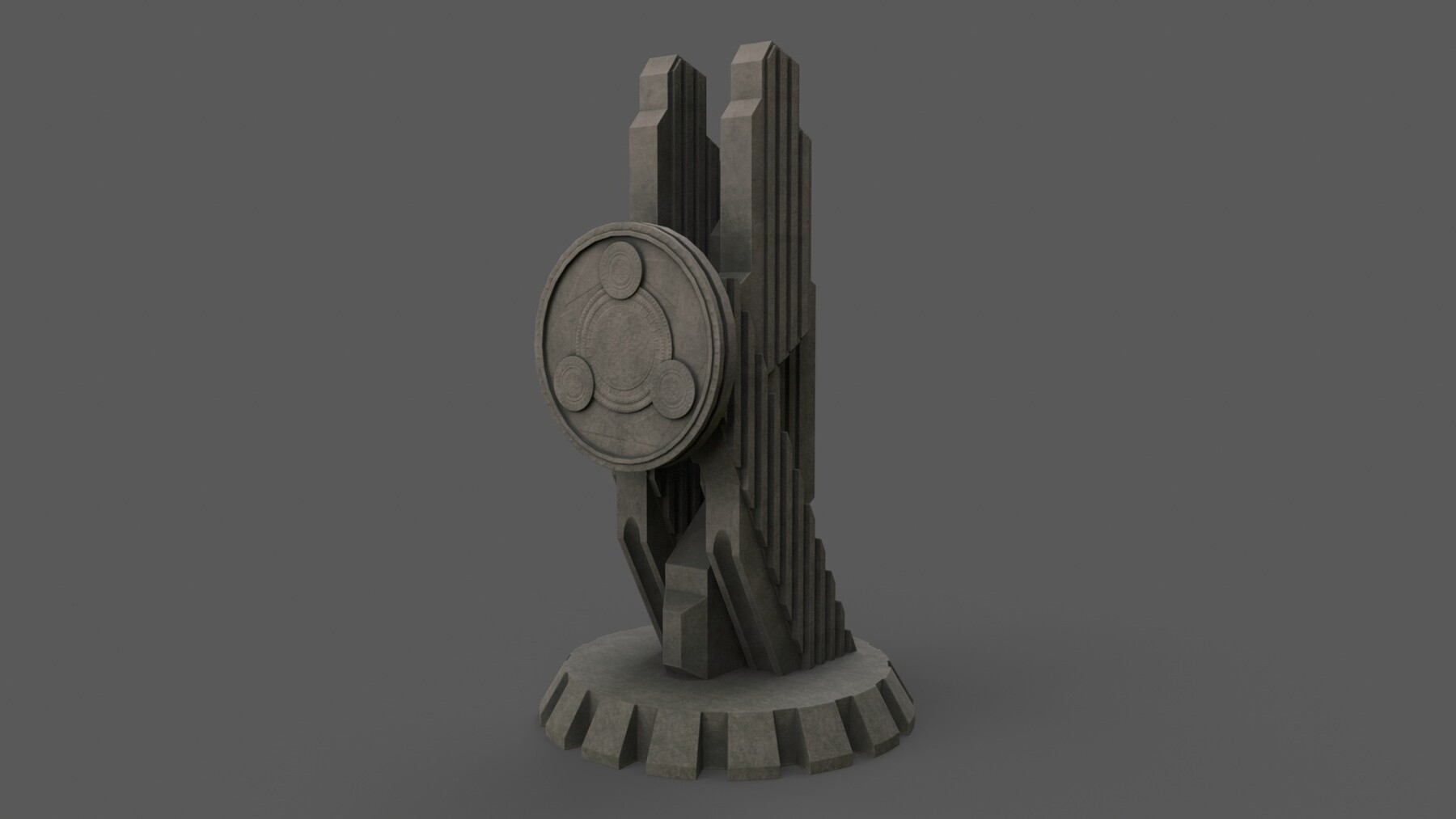 ArtStation - PBR Modern Monument and Memorial B | Game Assets