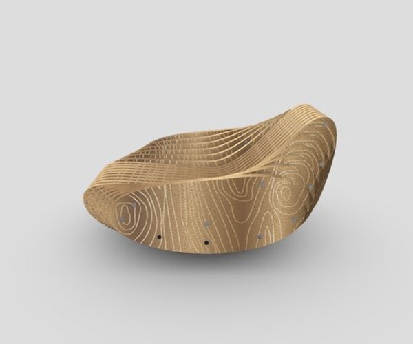 ArtStation - Parametric Rocking Chair | Resources