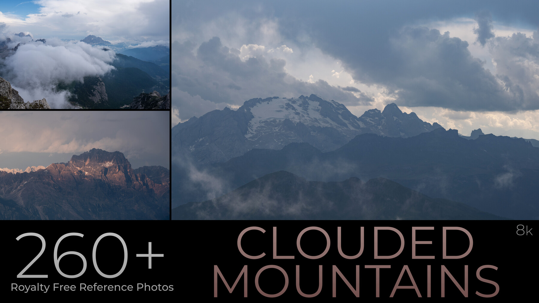 ArtStation - Clouded Mountains - Reference Pack | Resources