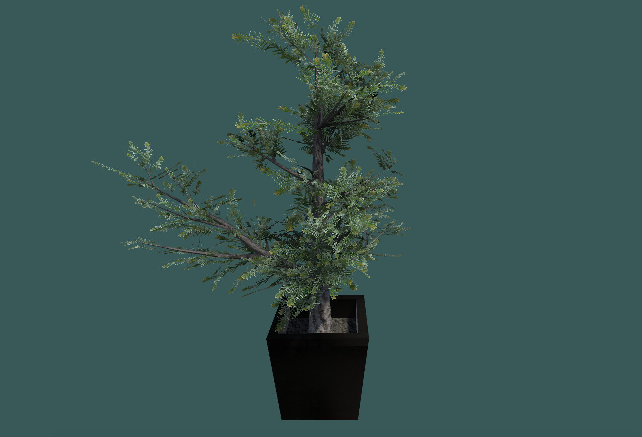 ArtStation - 3D Tree/Pot Pack | Game Assets
