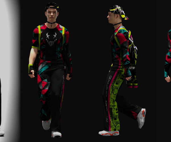 ArtStation - Men's kit | Resources