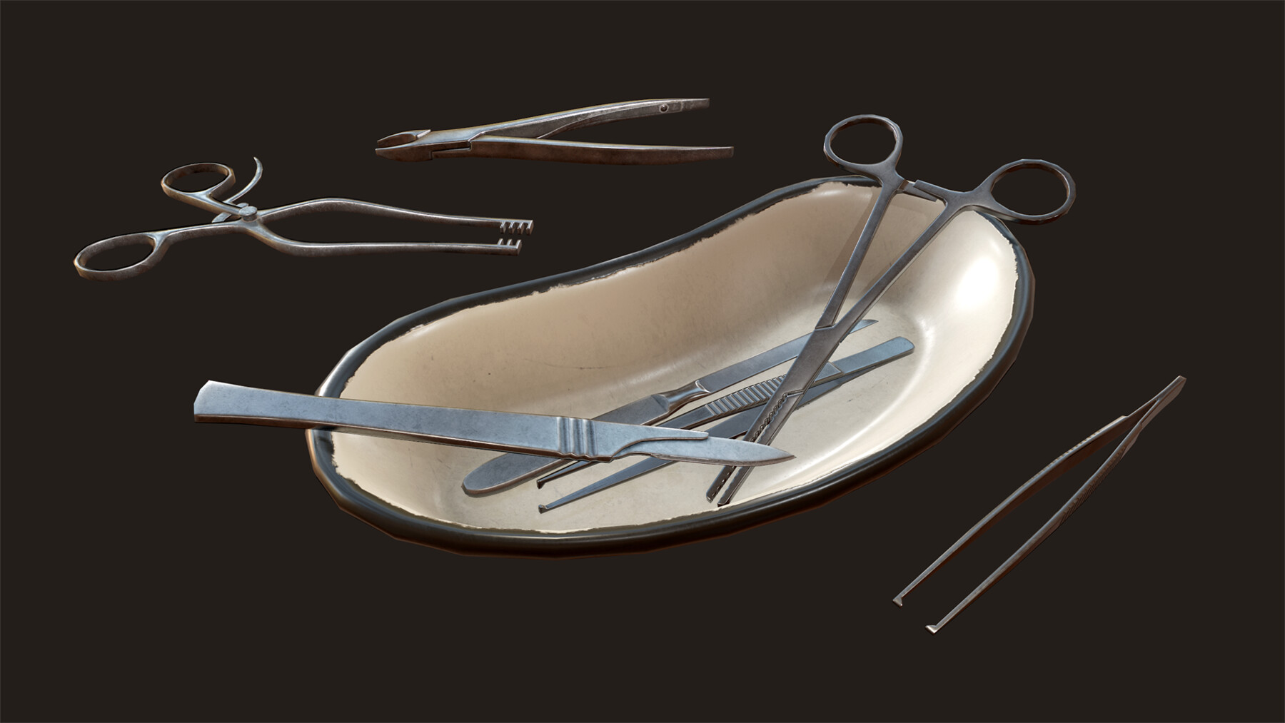 ArtStation - Victorian Hospital Props Pack | Game Assets