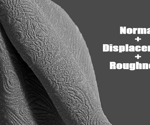 ArtStation - 16 Heavy Embroidered Fabric - 4K - Texture maps (Albedo ...