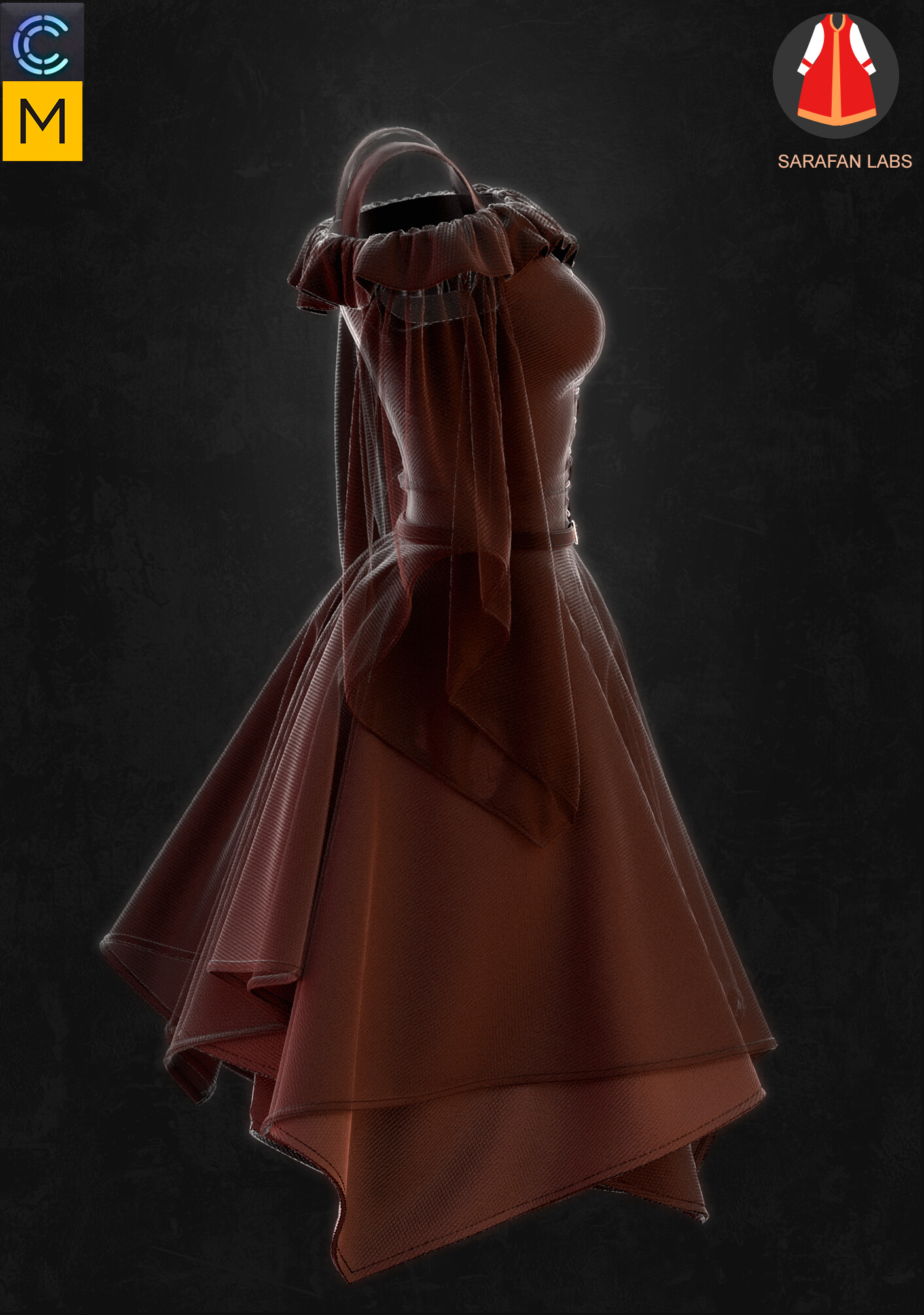 ArtStation - Set of Women`s Dress | Game Assets