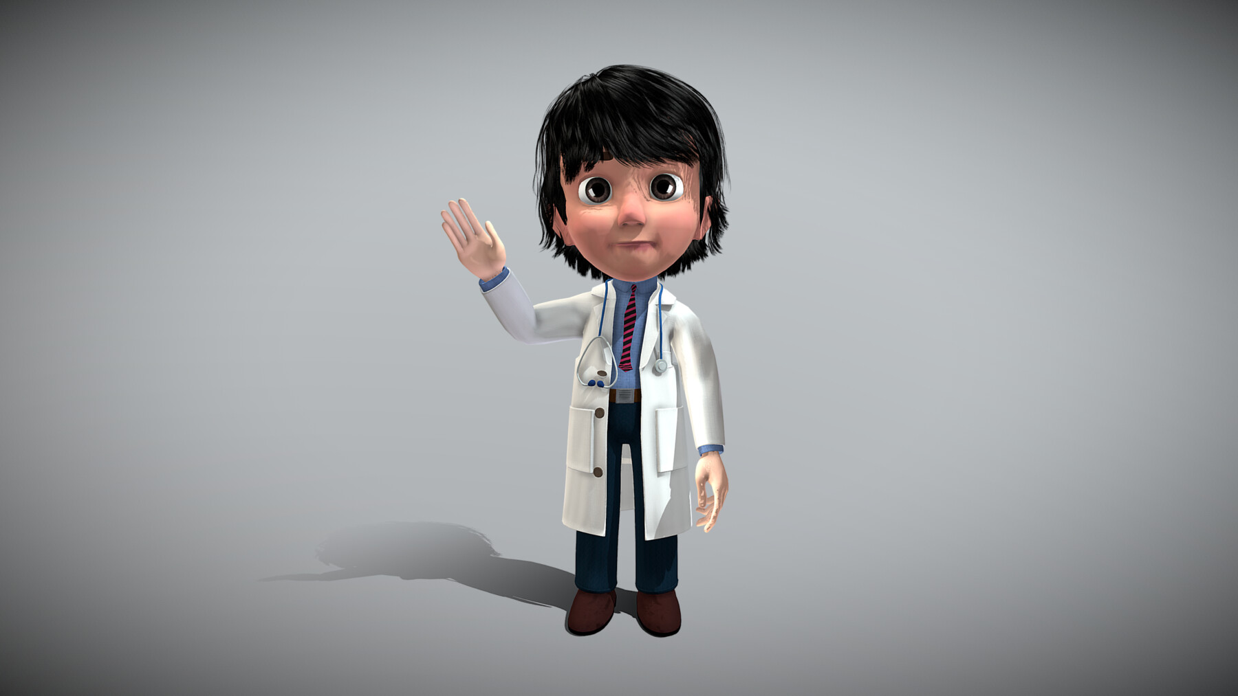 ArtStation - Cartoon Doctor | Game Assets