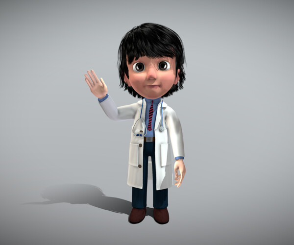 ArtStation - Cartoon Doctor | Game Assets
