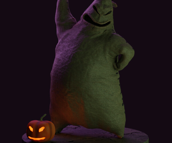 ArtStation - Oogie boogie 3D model | Game Assets