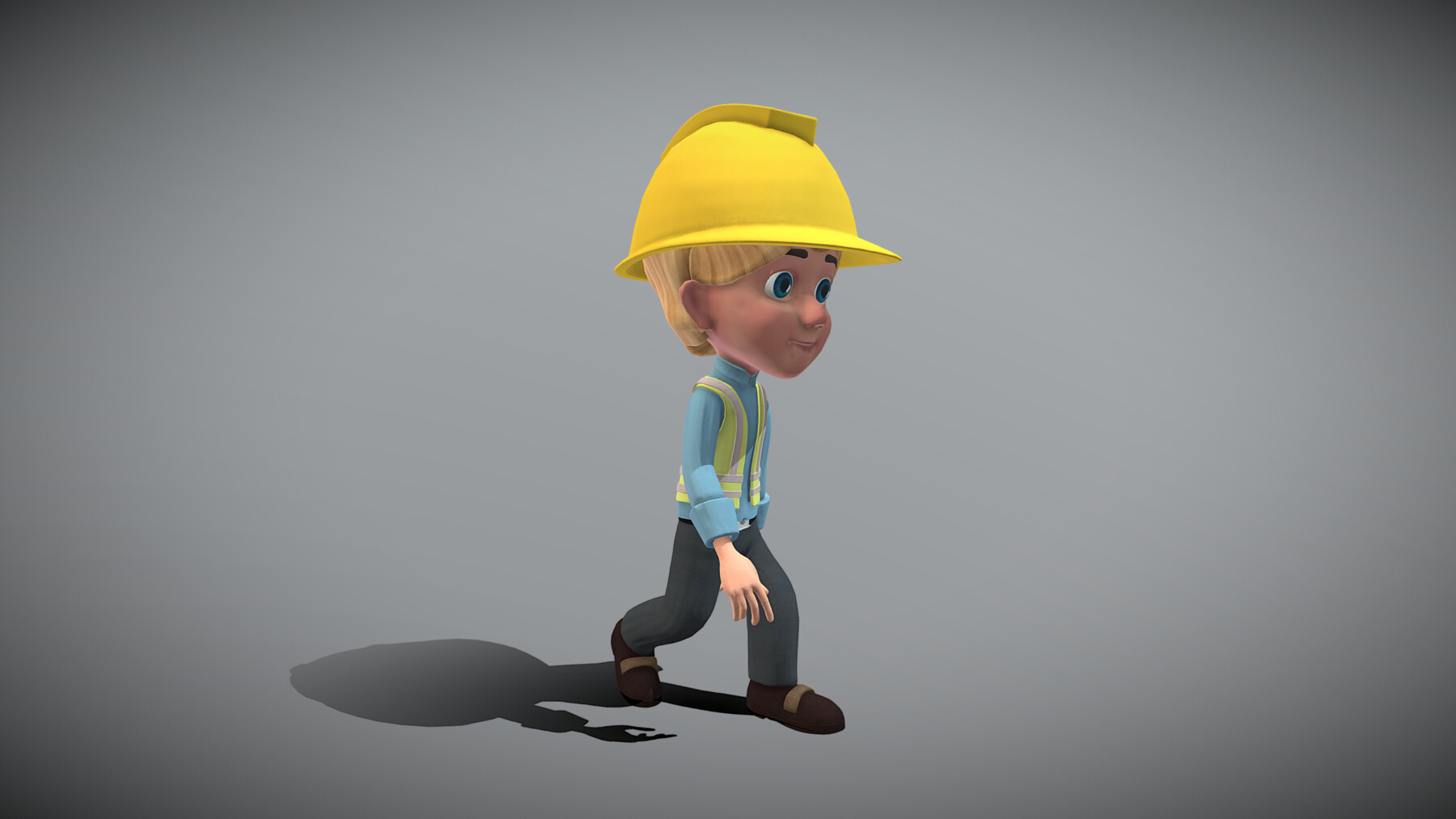 ArtStation - Cartoon Worker | Game Assets