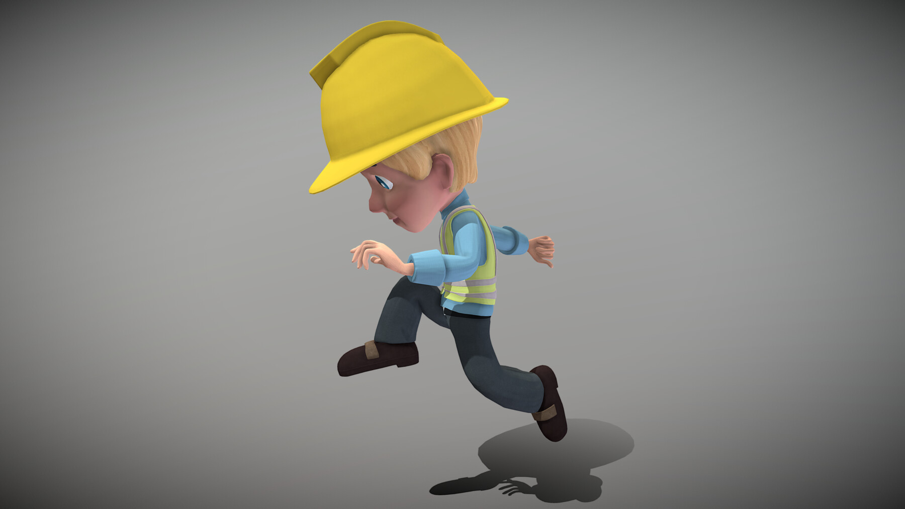 ArtStation - Cartoon Worker | Game Assets