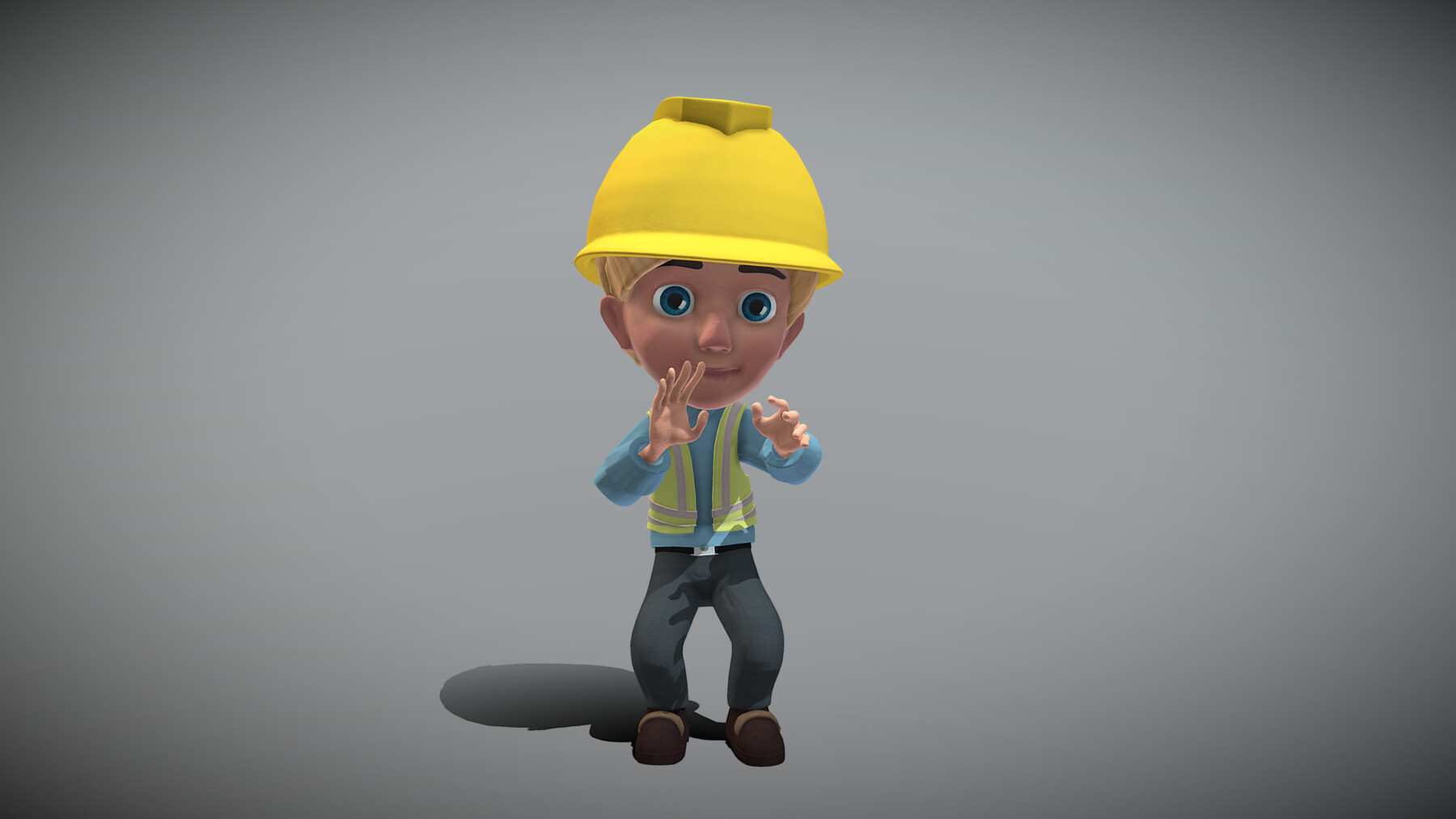 ArtStation - Cartoon Worker | Game Assets