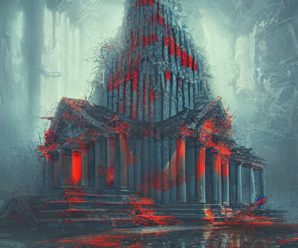 ArtStation - Temple of the damned | Artworks