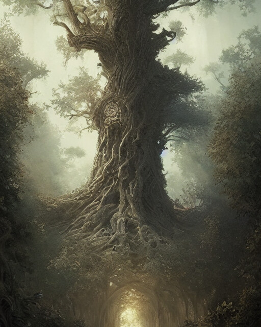 ArtStation - Tree of life artwork (HighRes)(12 Version) | Artworks