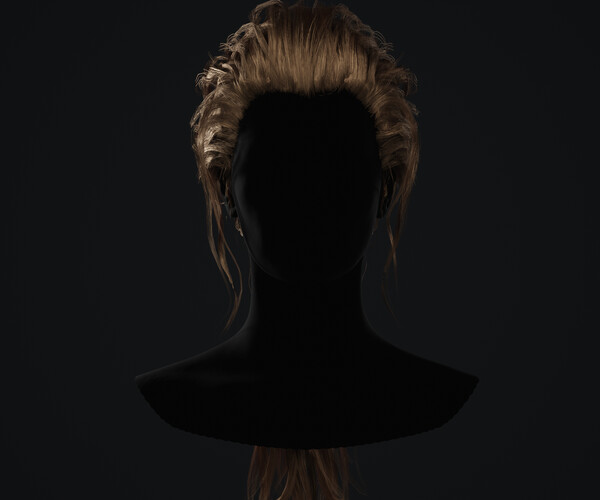 ArtStation - Real_time hair 2 + UE5 data | Game Assets