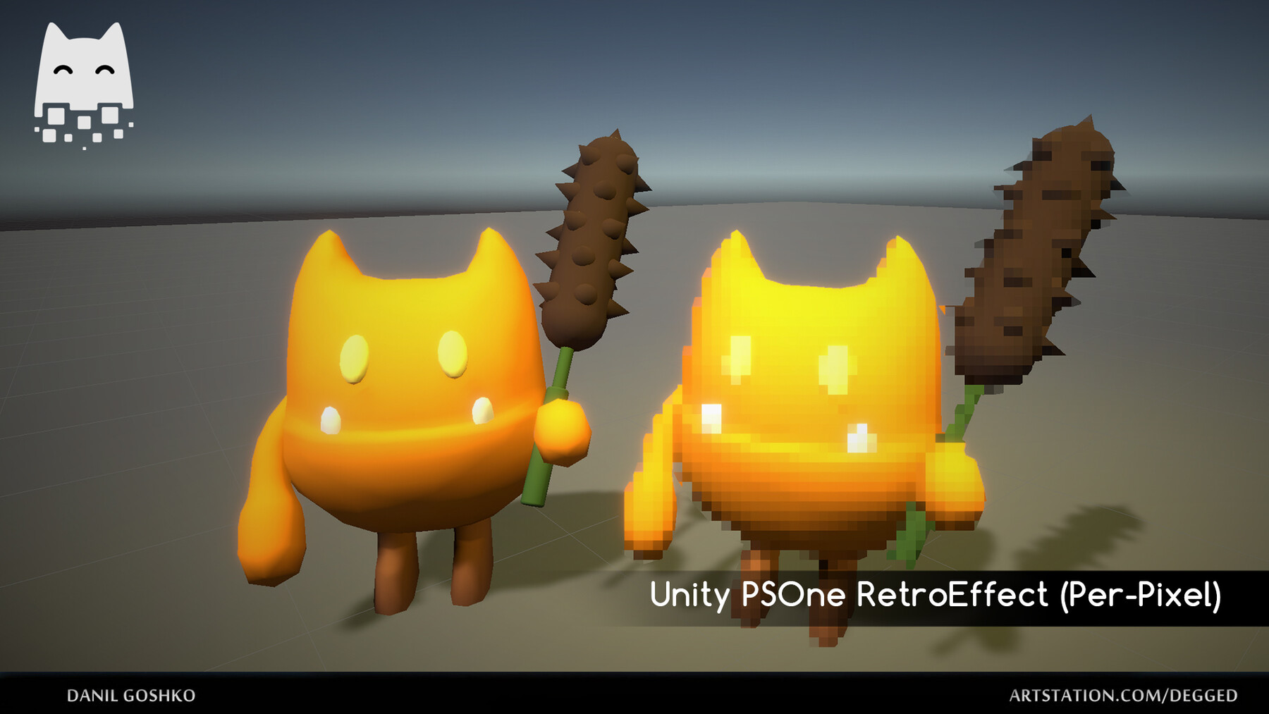 Artstation Decompiled Art Unity Retro Effect Psone Shader Resources